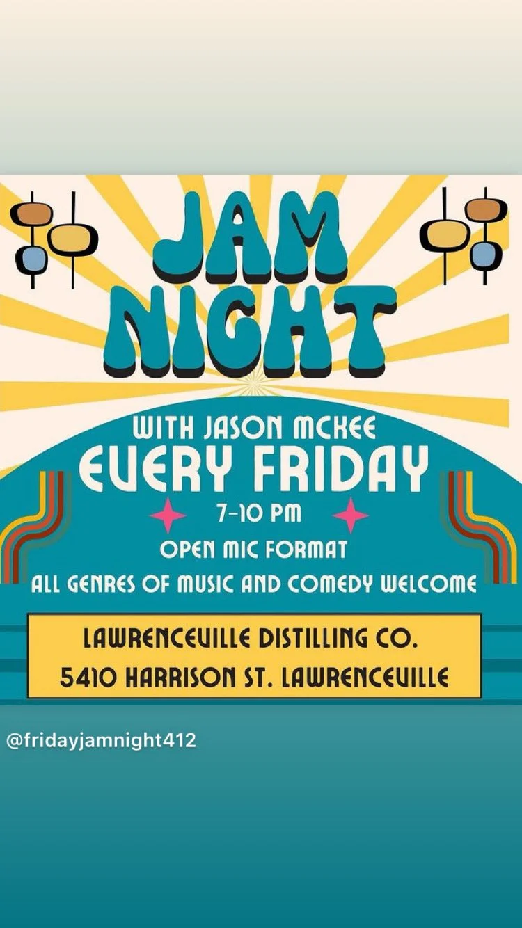 Open Mic Jam Night with Jason McKee — Lawrenceville Distilling Co.