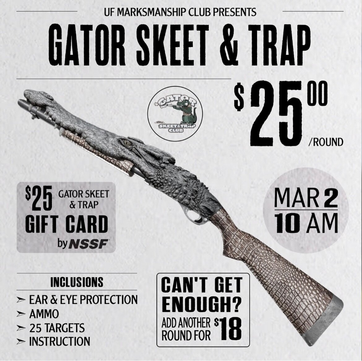 Ammo Pricing — Gator Skeet and Trap Club