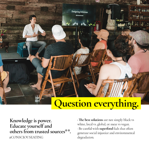 A Guide to Conscious Eating — Charles Michel