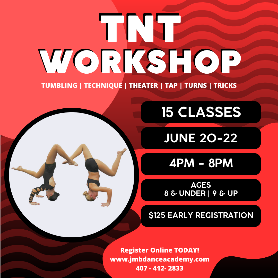 TNT Workshop — JMB Dance academy