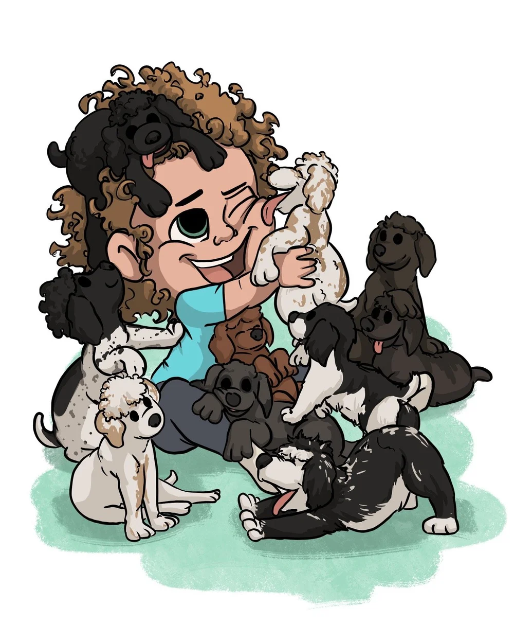 Boodle’s Standard Poodles