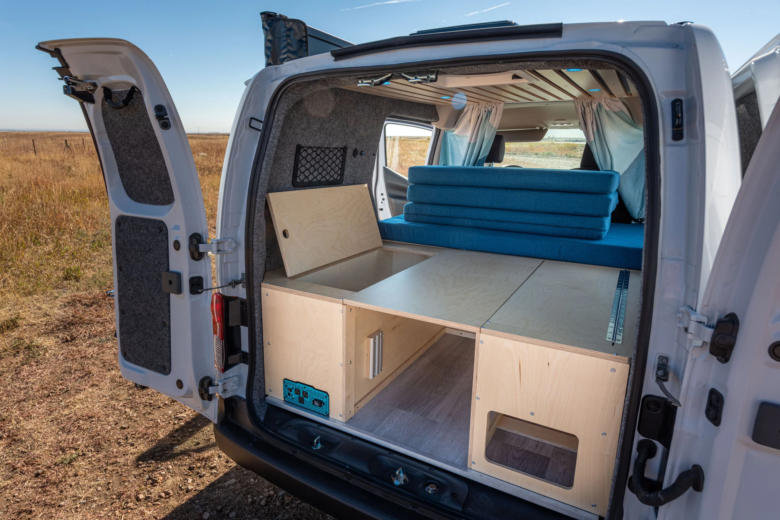 Small Camper Van: Bench Seat Conversion - Contravans