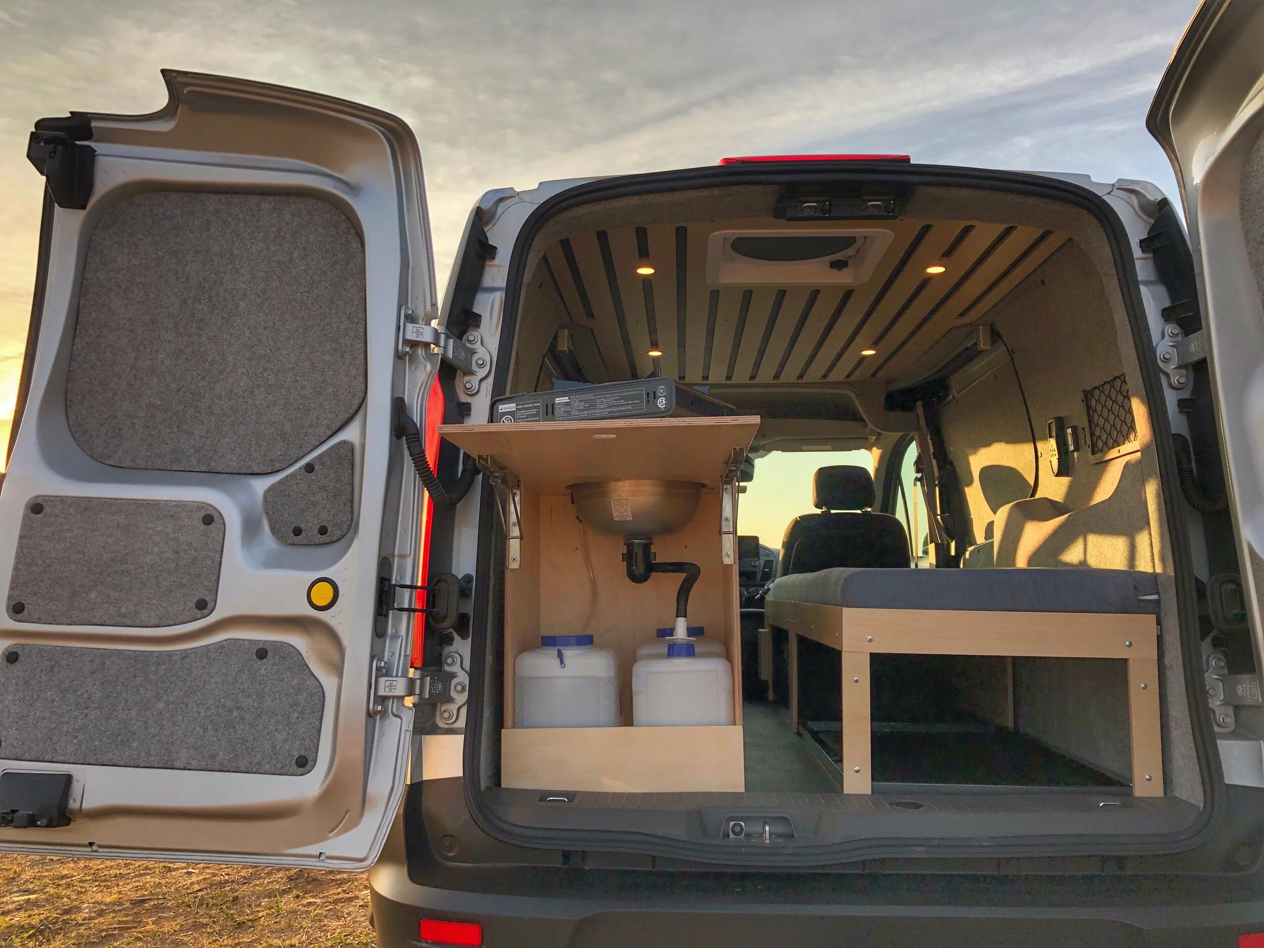Ford Transit Connect Camper Van Conversion - Contravans