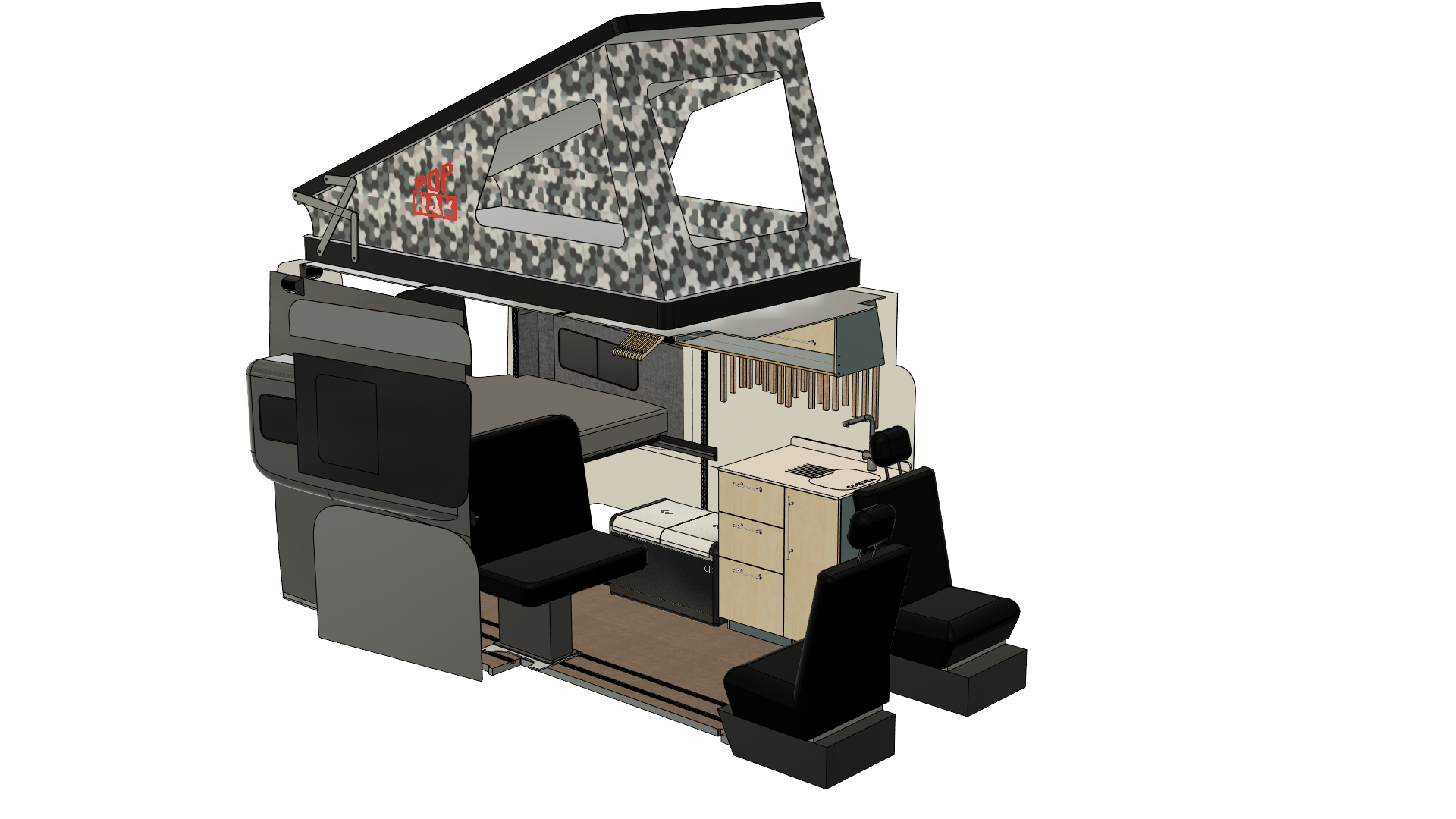 Modular Camper Conversion - Contravans