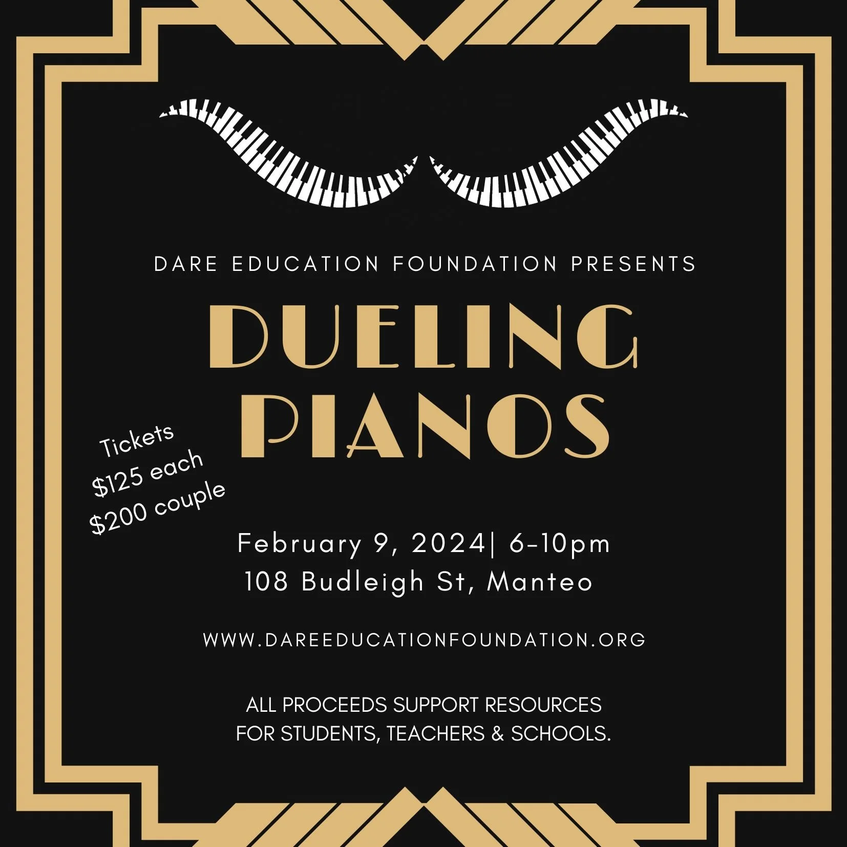 Dueling Pianos Event — Dare Education Foundation