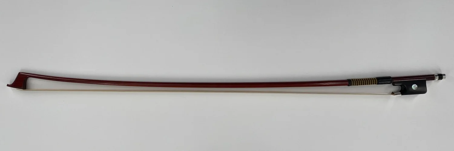 BC04 Reid Hudson Silver Mounted Cello Bow