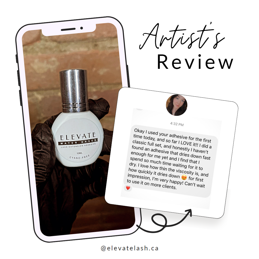 Water Based Eyelash Adhesive — ELEVATE LASH