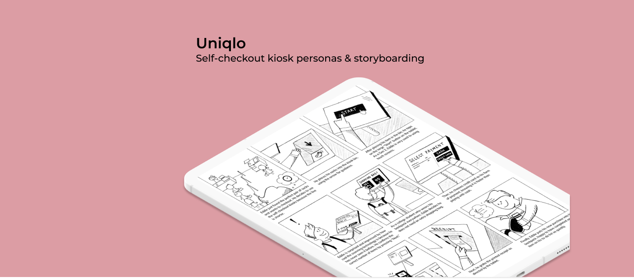 Uniqlo Self-Checkout Kiosk — Breckelle Zheng