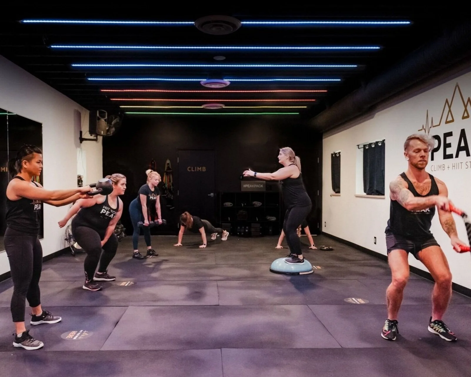 Classes — PEAK Climb + HIIT Studio