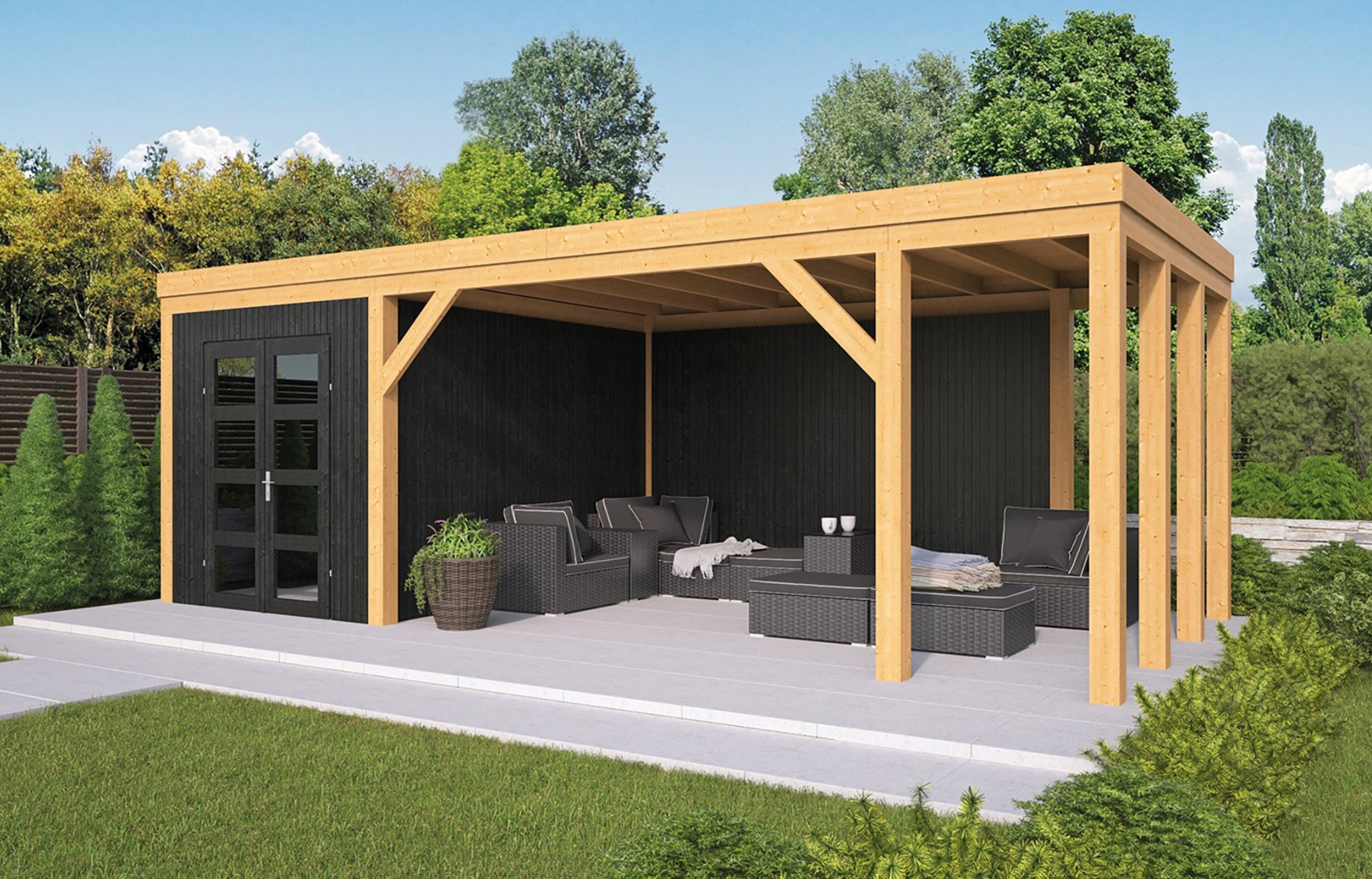 Bouwtekening veranda — Bouwtekening Expert
