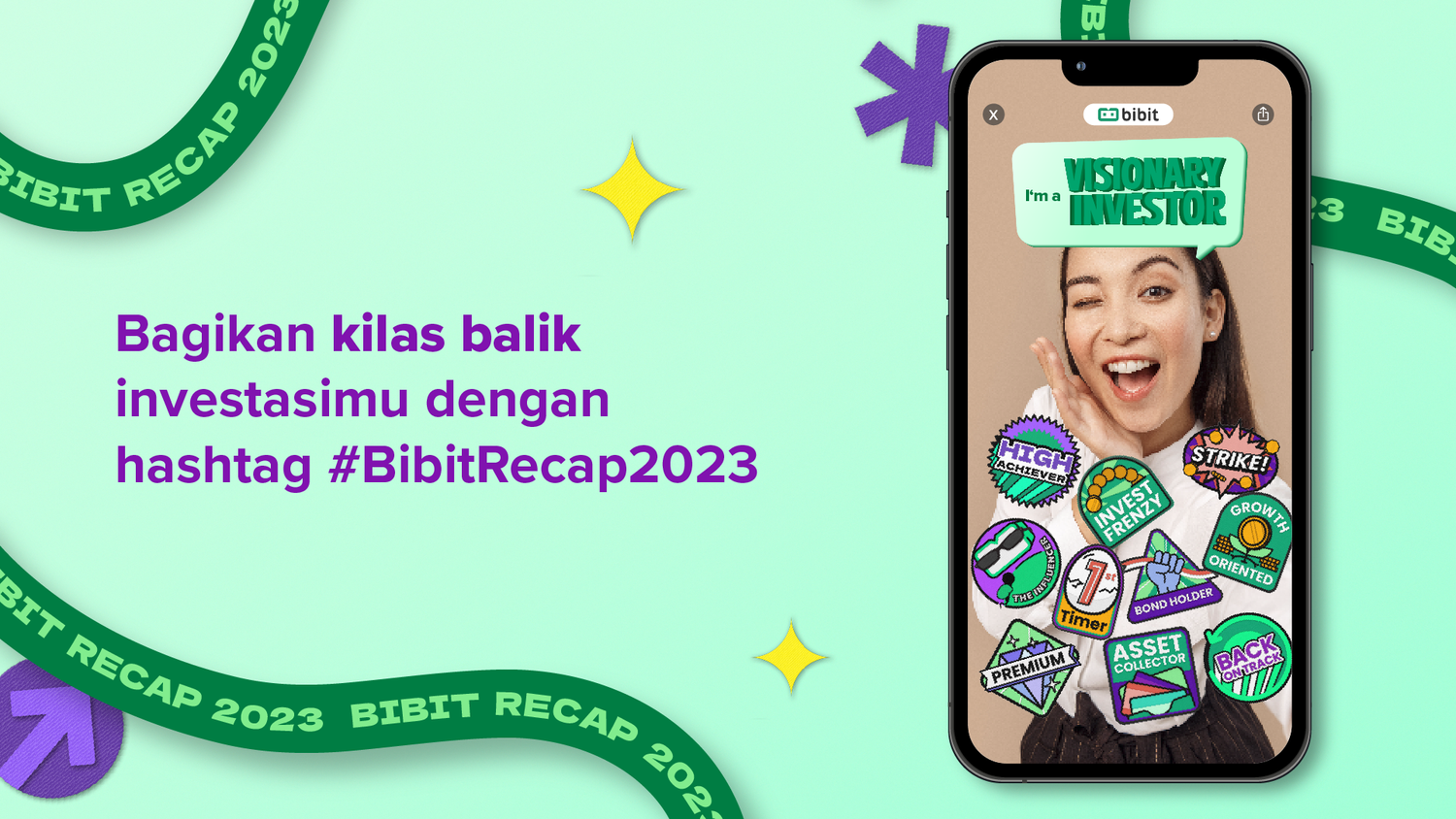 Bibit Recap 2023: Perjalanan Investasi Kamu Setahun Terakhir!