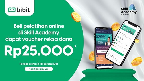 Promo Februari 2021: Beli Pelatihan Online di Skill Academy, Dapatkan ...
