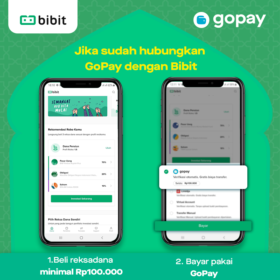 Promo April 2021: Promo GoPay Awal Bulan Cashback 100%!!