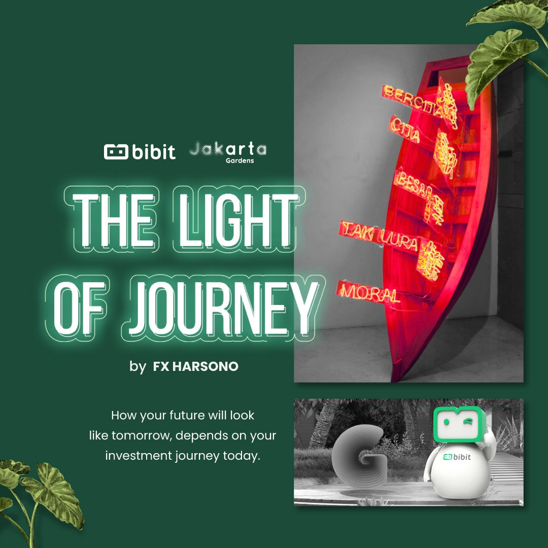 Bibit X Art Jakarta Gardens: A Collaboration on “The Light of Journey”