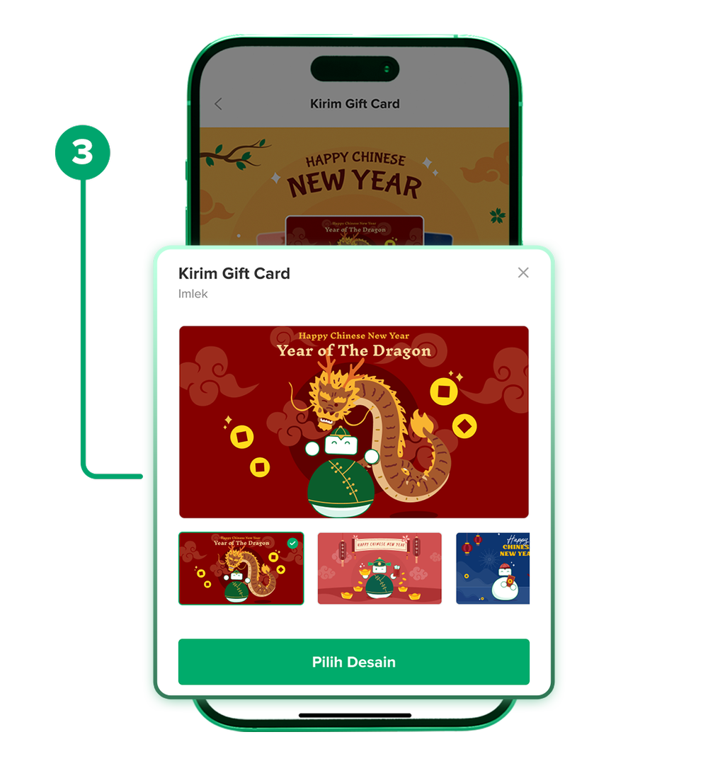 Rayakan Imlek, Bagi-Bagi Angpao Pakai Giftcard Bibit