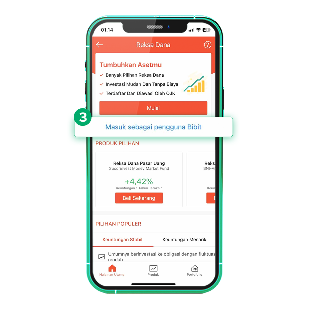 Baru! Beli Reksa Dana Bibit Bisa di Shopee