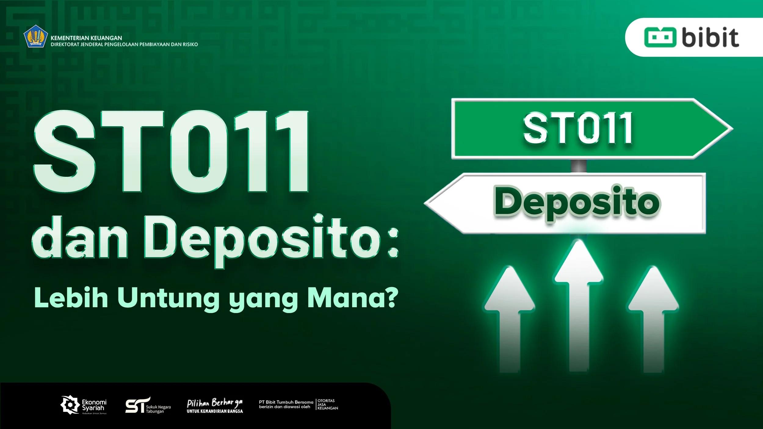 Simulasi Keuntungan ST011 VS Deposito