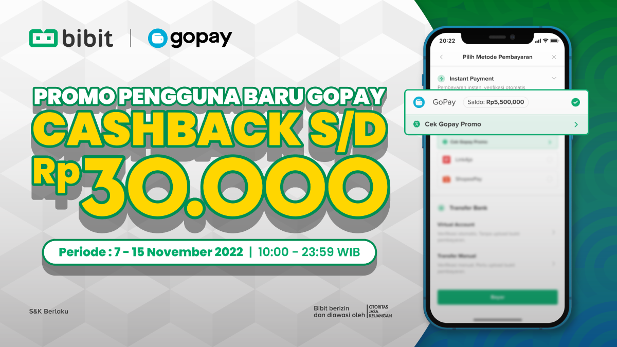Promo November 2022: Nabung Rp1 Juta, Dapat Cashback Rp30 Ribu