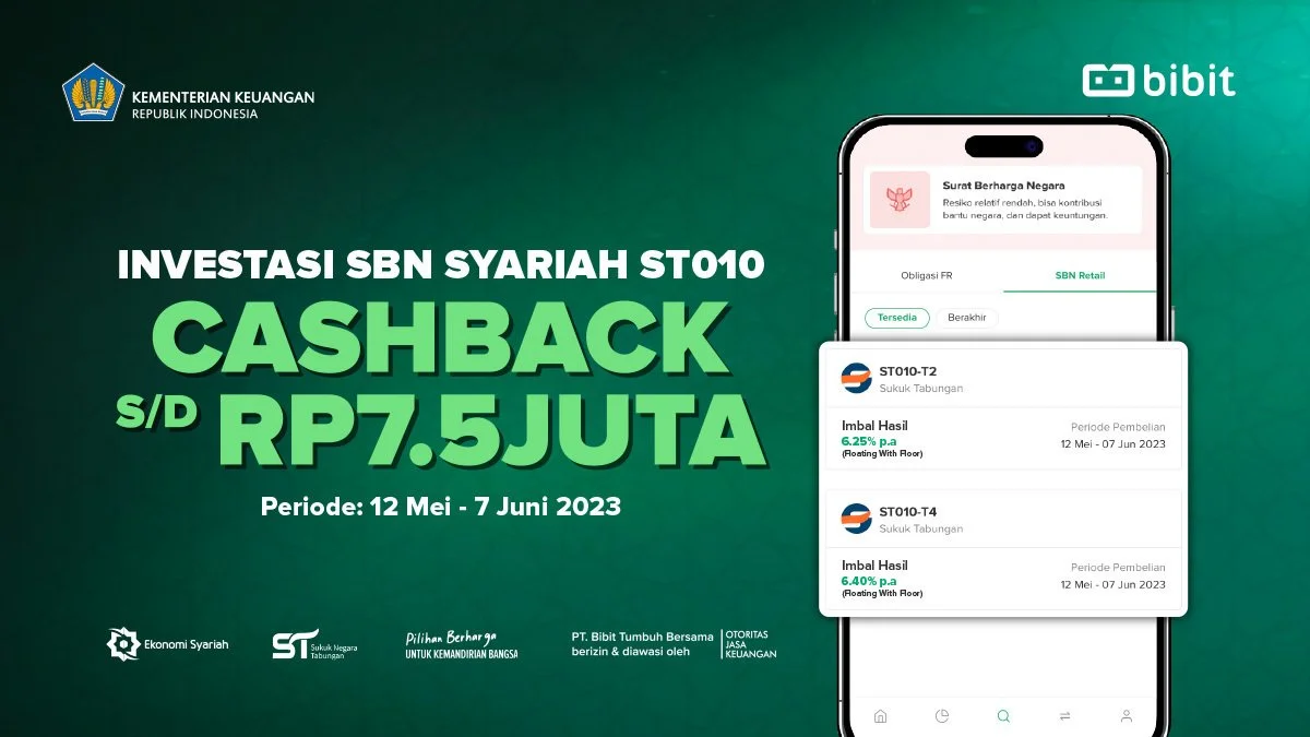 Masa Penawaran ST010 Sisa 10 Hari, Ambil Imbal Hasilnya!