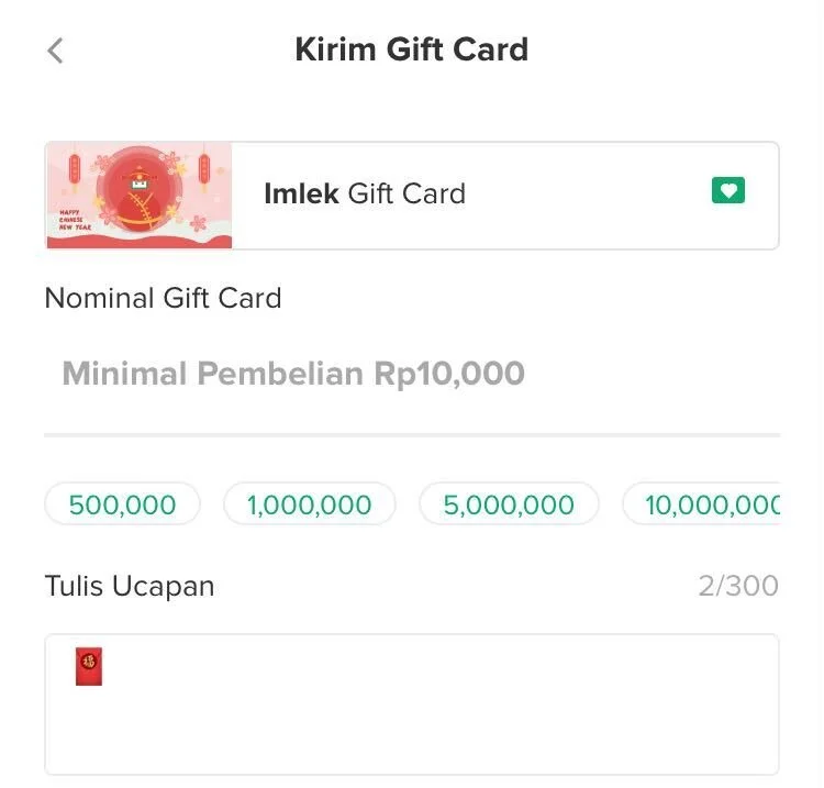 Bagi-bagi Angpao Pake Gift Card Bibit Yuk! 🧧