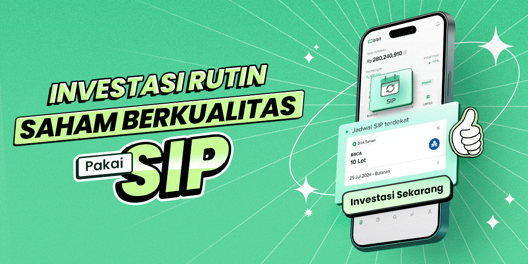 Kini Bisa SIP Saham di Bibit