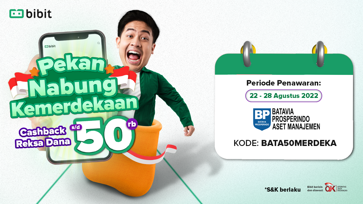 Pekan Nabung Kemerdekaan: Nabung Batavia Dapatkan Bonus Cashback 50RB