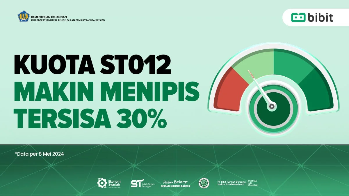 Kuota ST012 Makin Menipis, Kini Sisa 30%