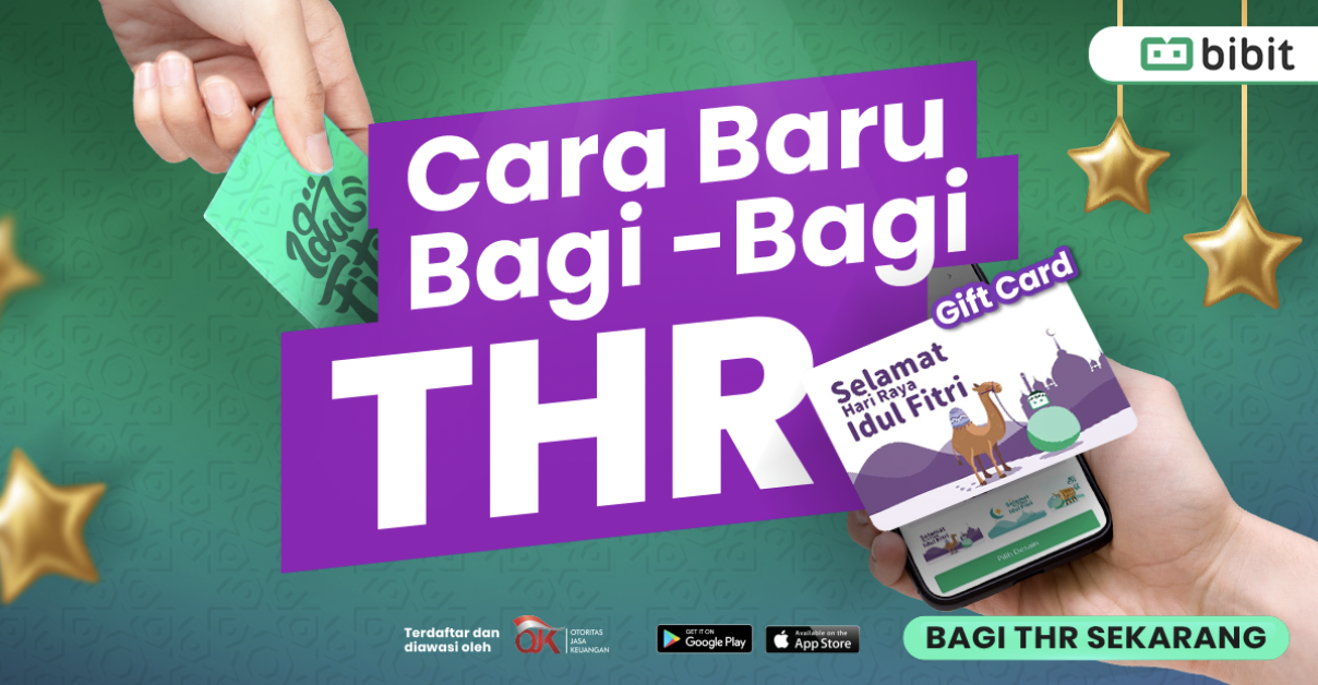 Maksimalkan Bagi-bagi THR dengan Fitur Gift Card di Bibit!