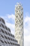 Tower of Light | Flue tower and facade in Manchester City Centre ...