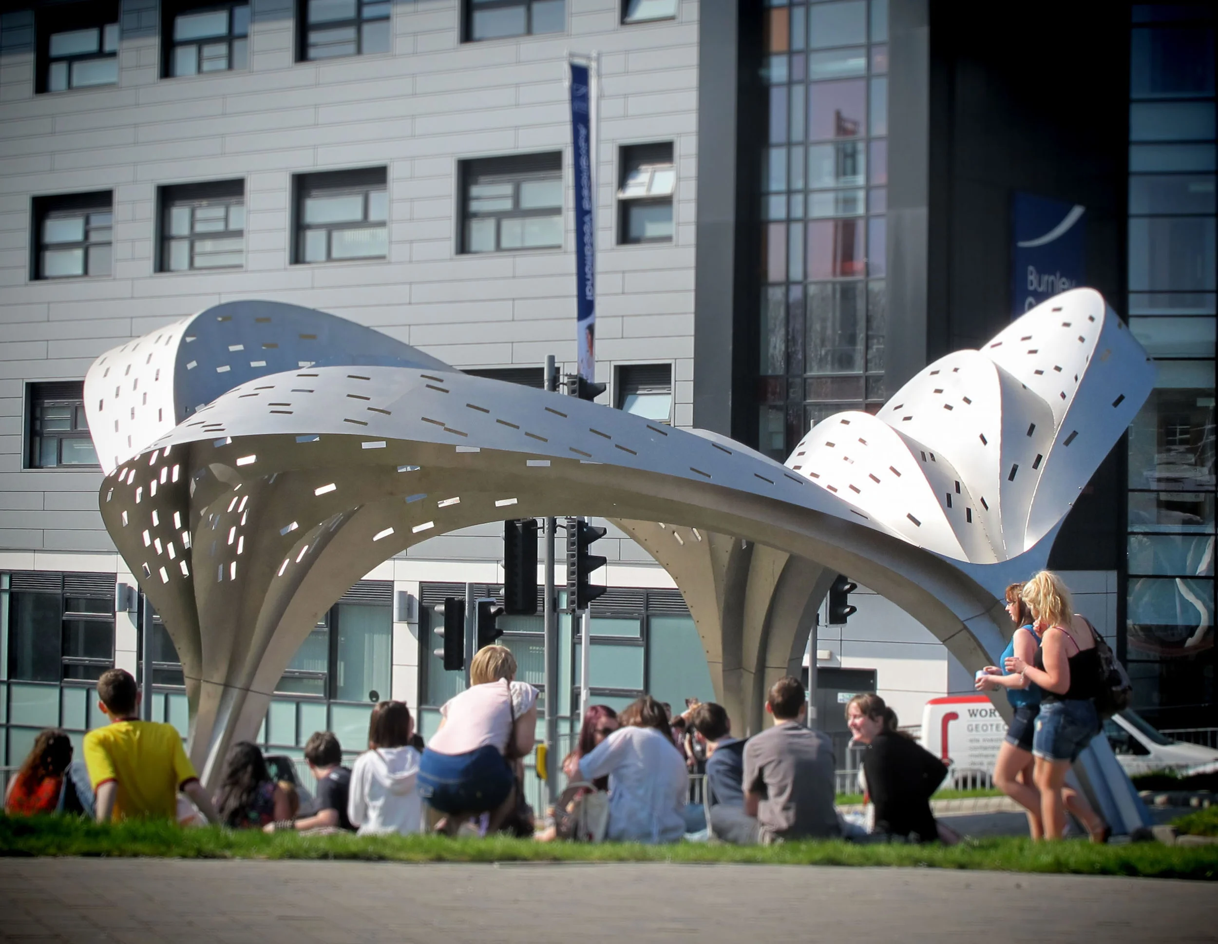 Rain Bow Gate | Sculptural Landmark in Burnley — tonkin liu