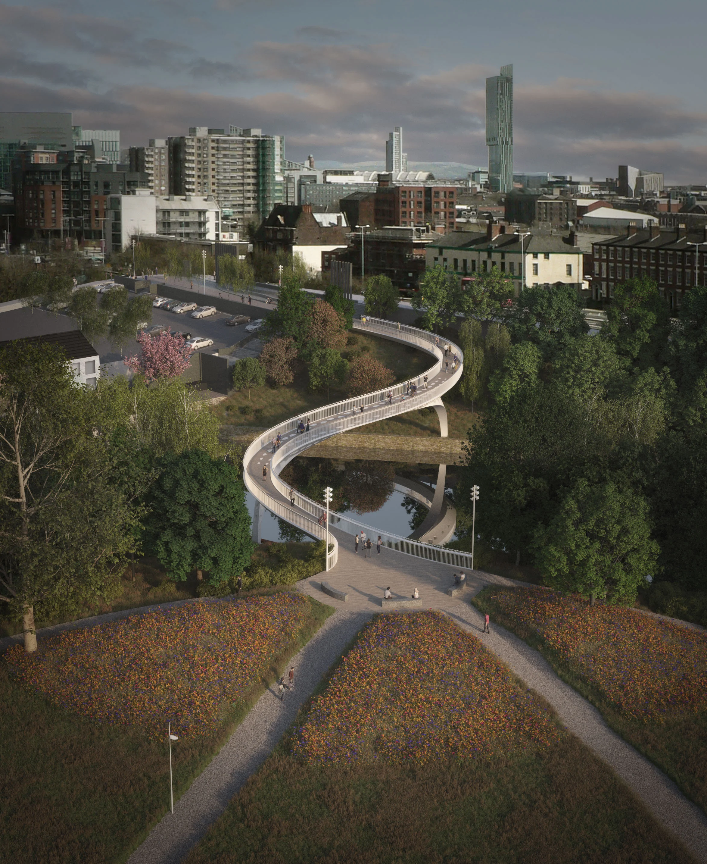 Meadow Bridge | Bridge in Salford — tonkin liu