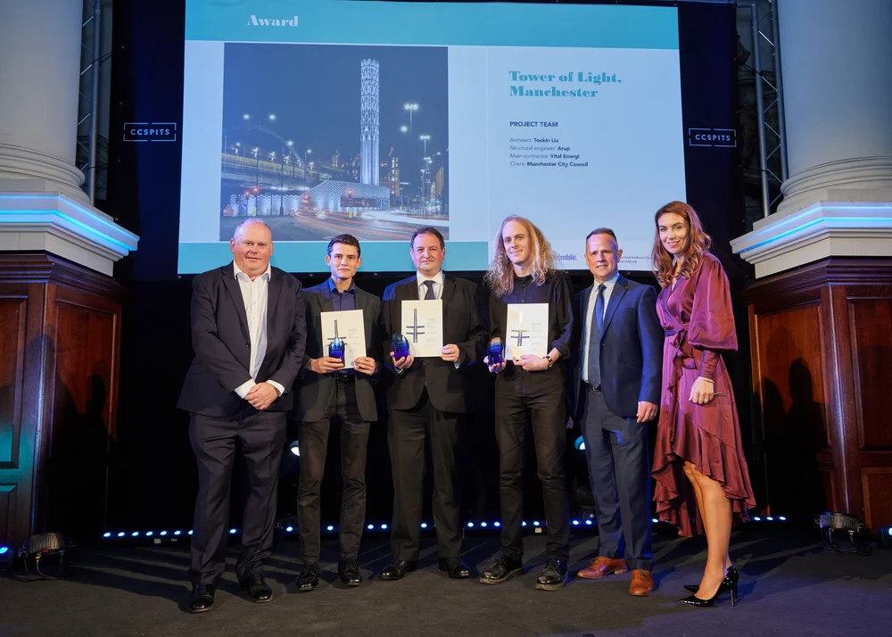 Tower of Light Wins Structural Steel Design Award — tonkin liu
