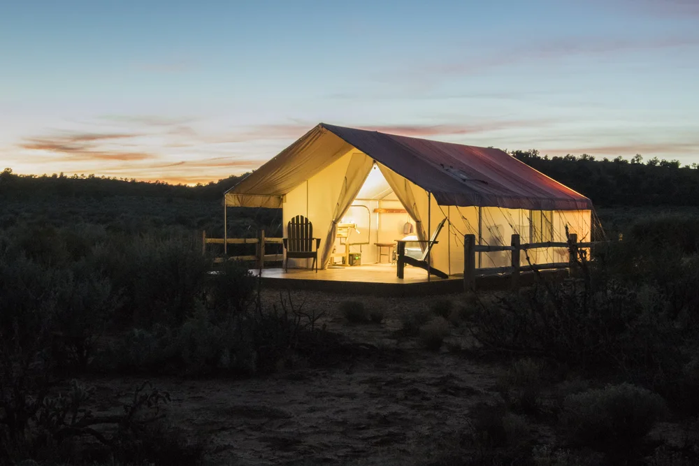 View all safari tent options — BaseCamp 37°