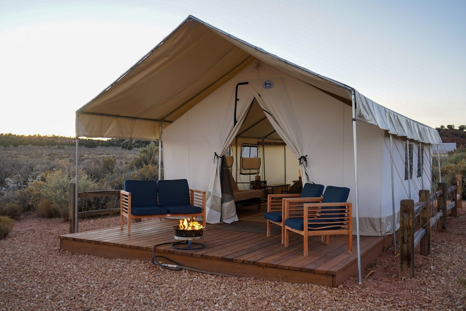 View all safari tent options — BaseCamp 37°
