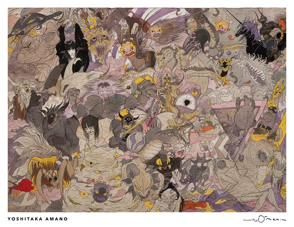 Yoshitaka Amano Final Fantasy 9