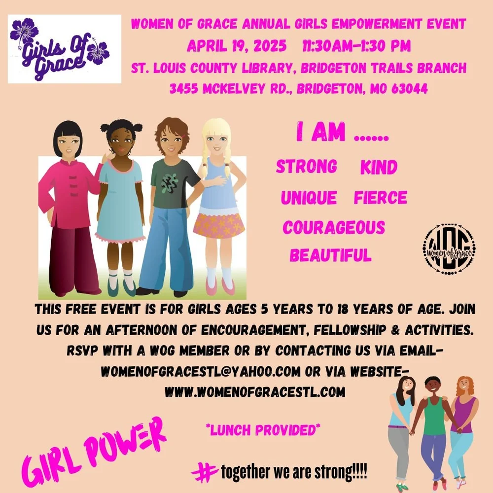 Upcoming Events — Women of Grace