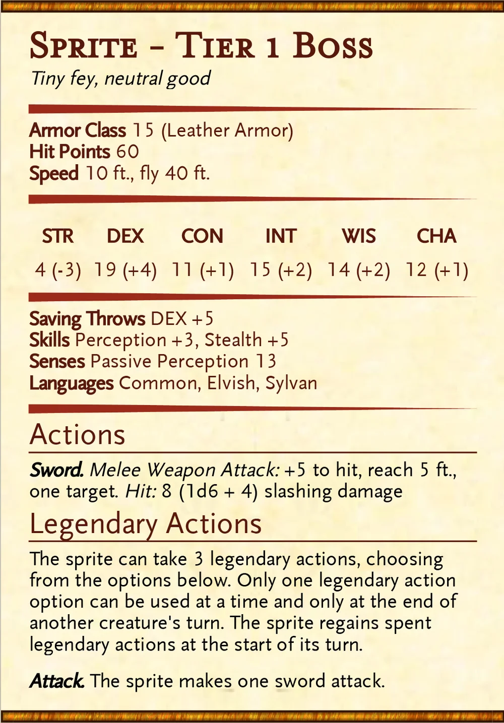 Figuring Out Combat in 5e: Making a Boss — Dump Stat Adventures