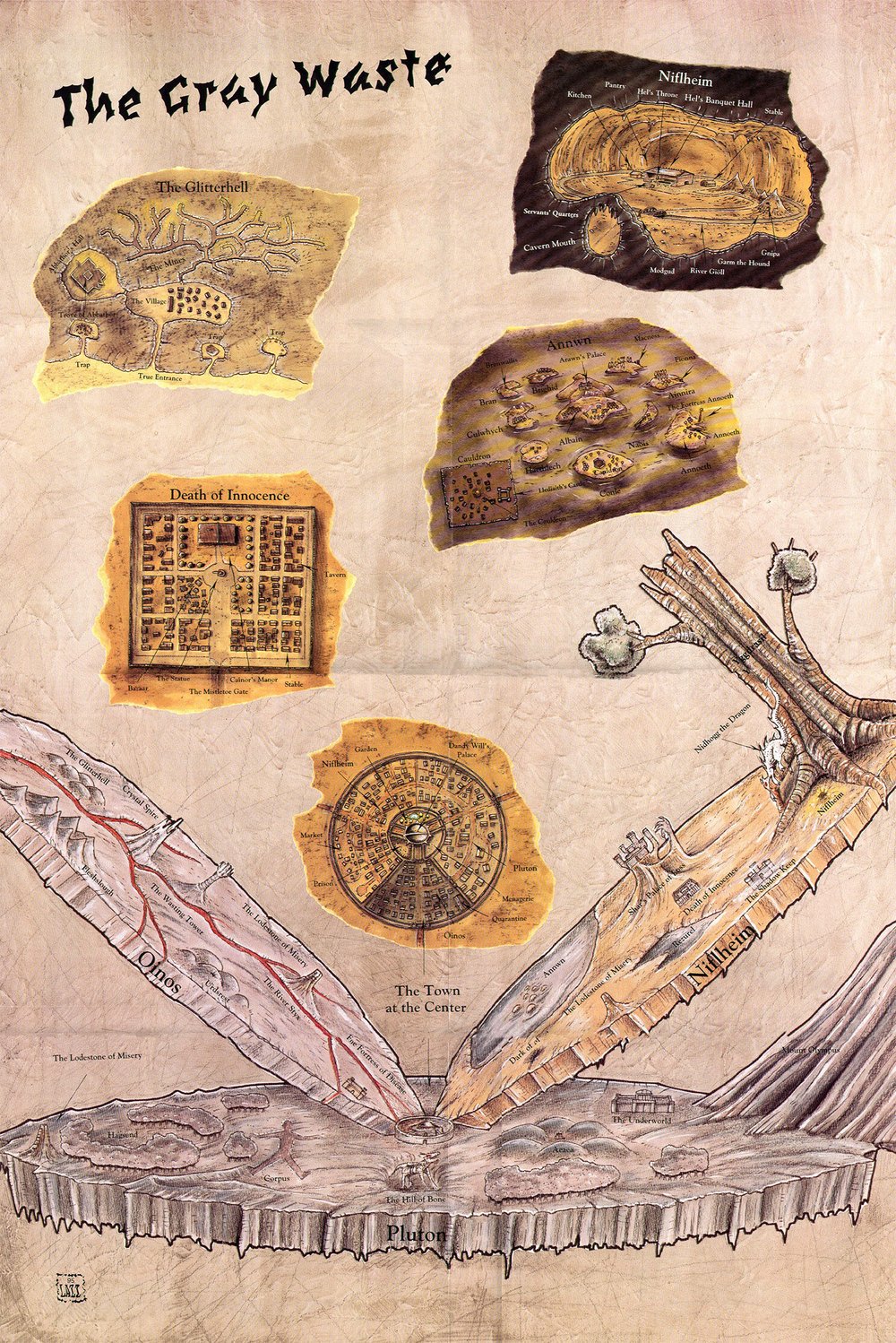 Maps of Individual Planes? : r/planescapesetting