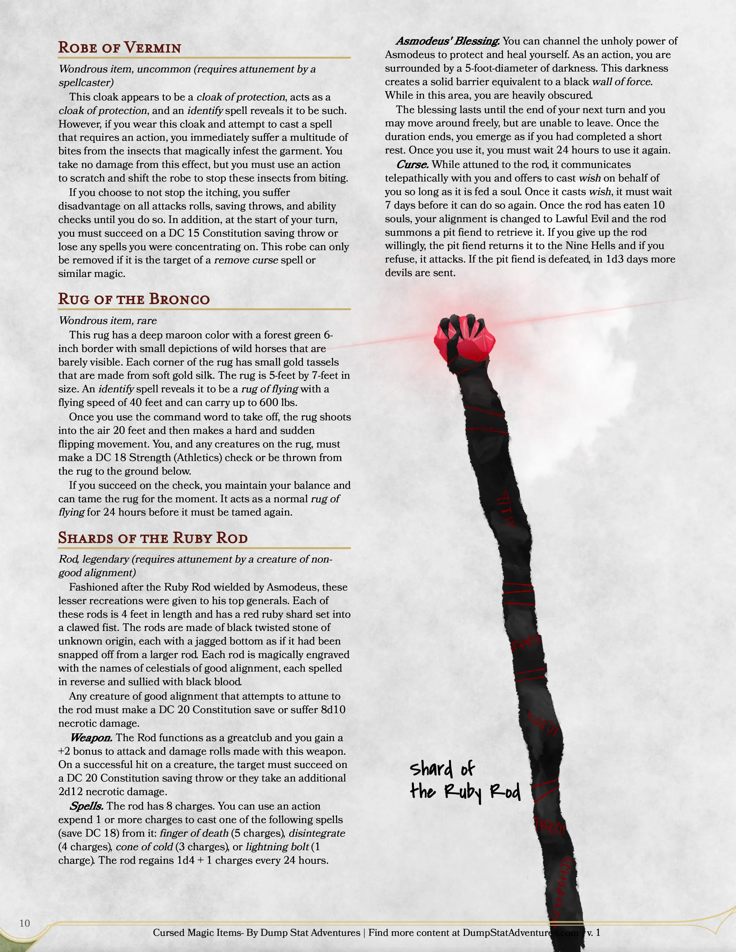 The Dump Stat Store — Dump Stat Adventures