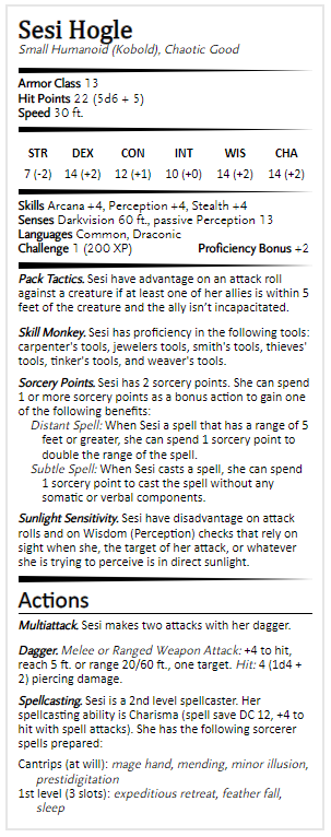 Katrien Ante (Artificer) & Sesi Hogle (Ruffian) — Dump Stat Adventures