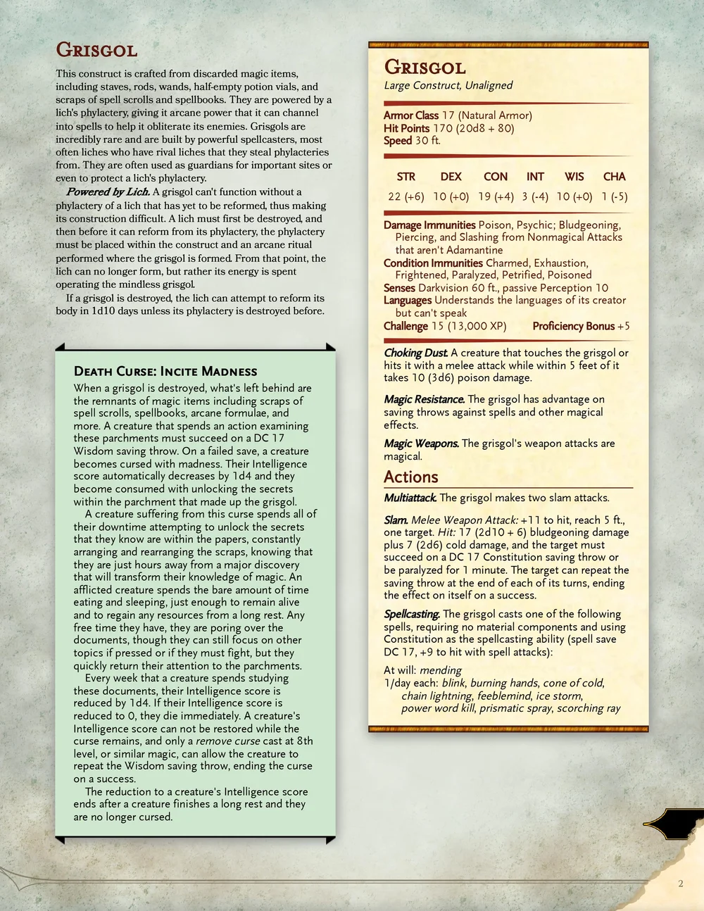 Deep Dive - One-Shot Wonders — Dump Stat Adventures