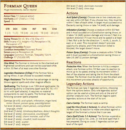 Deep Dive - The Formian — Dump Stat Adventures