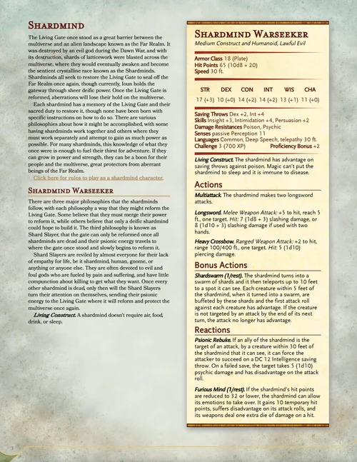 Deep Dive - One-Shot Wonders — Dump Stat Adventures