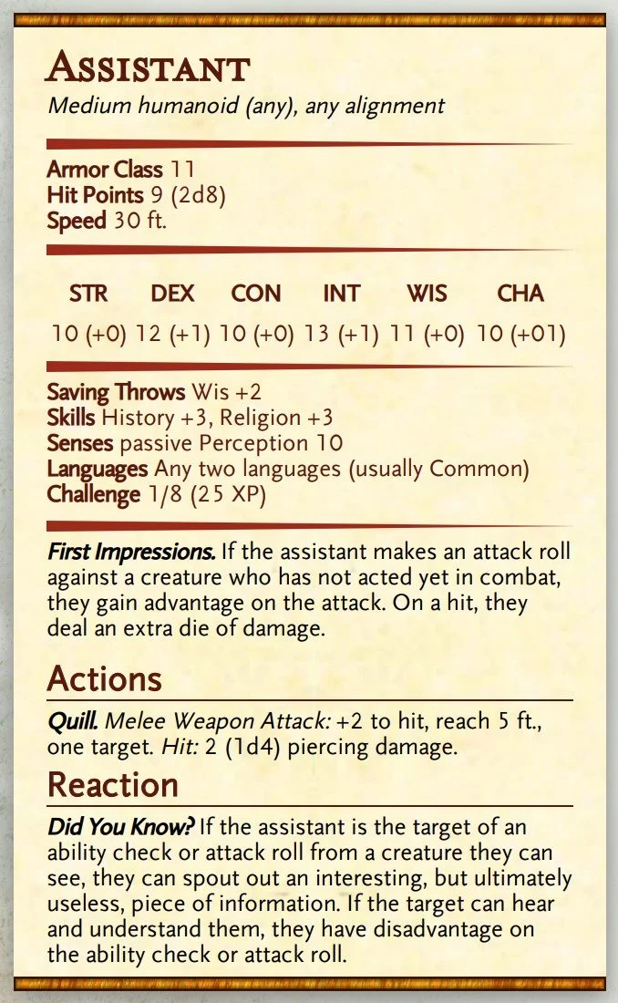 Designing Monsters with a Story — Dump Stat Adventures