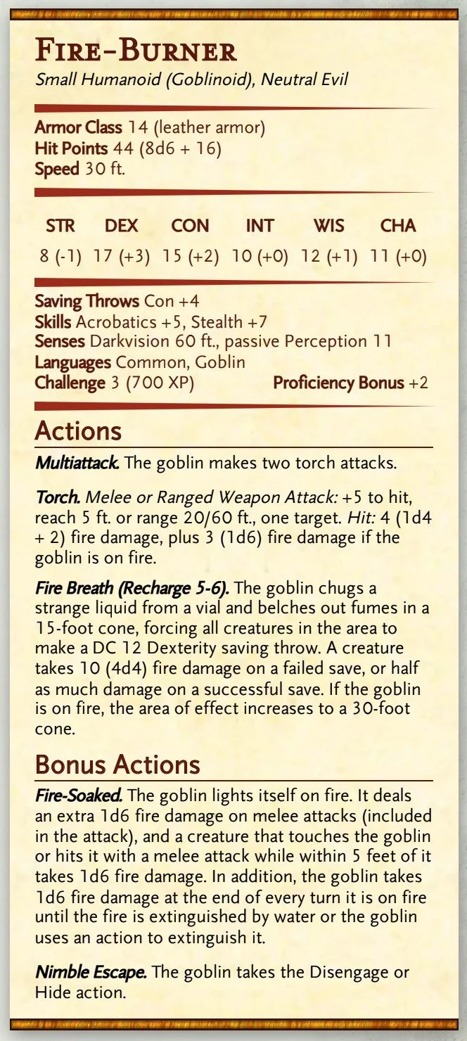 Designing Monsters with a Story — Dump Stat Adventures