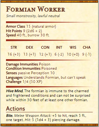 Deep Dive - The Formian — Dump Stat Adventures