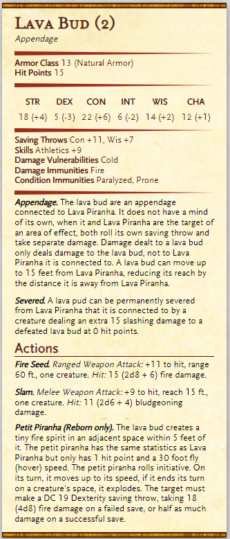 Multi-Appendage Boss Fight - Homebrew — Dump Stat Adventures