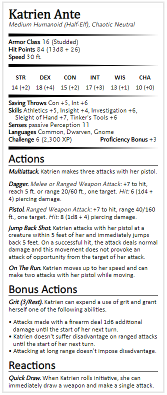 Katrien Ante (Artificer) & Sesi Hogle (Ruffian) — Dump Stat Adventures