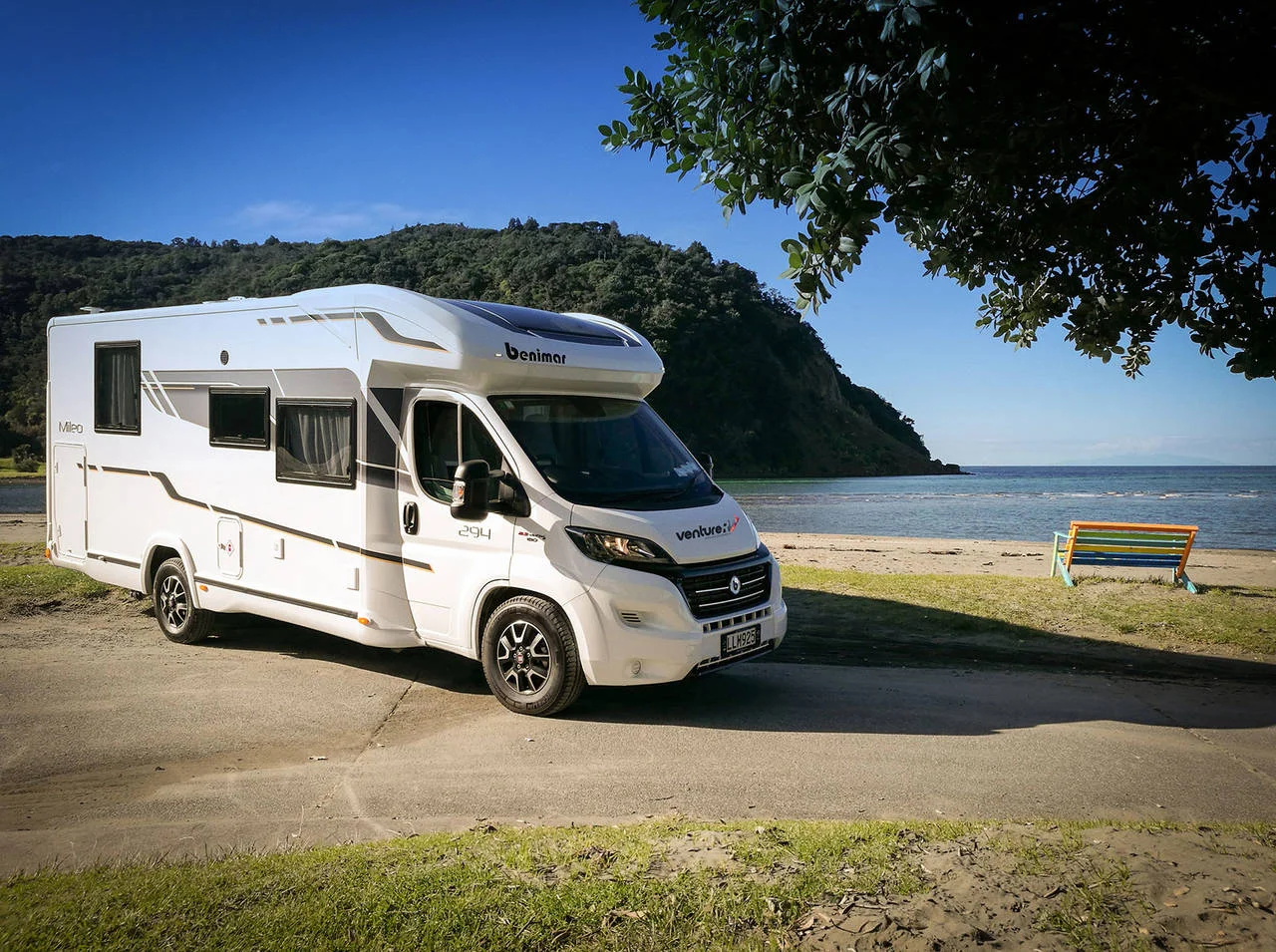 4-Berth Luxury Motorhome Rental — Venture RV New Zealand | Luxury ...