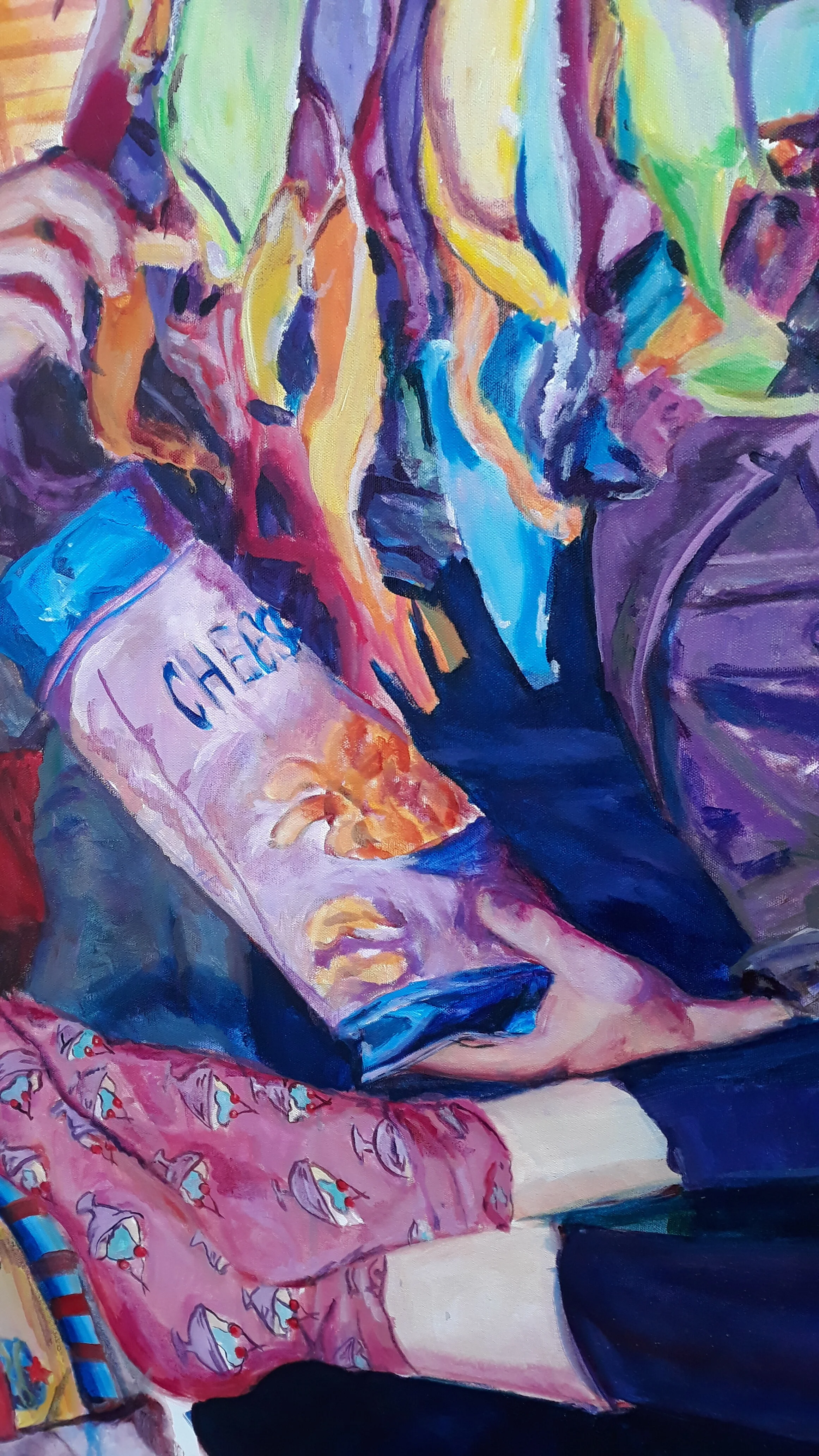 Painting by Krista Wright -Turn Out the Light — Krista Wright